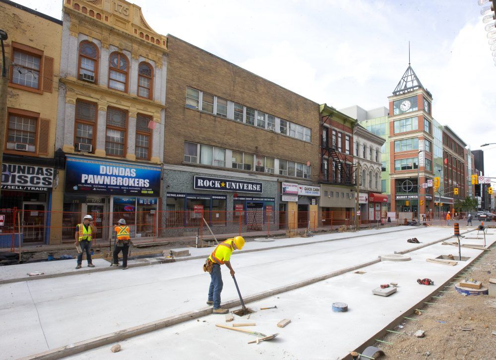 Fall will see completion of flex street, city says, as concrete starts ...