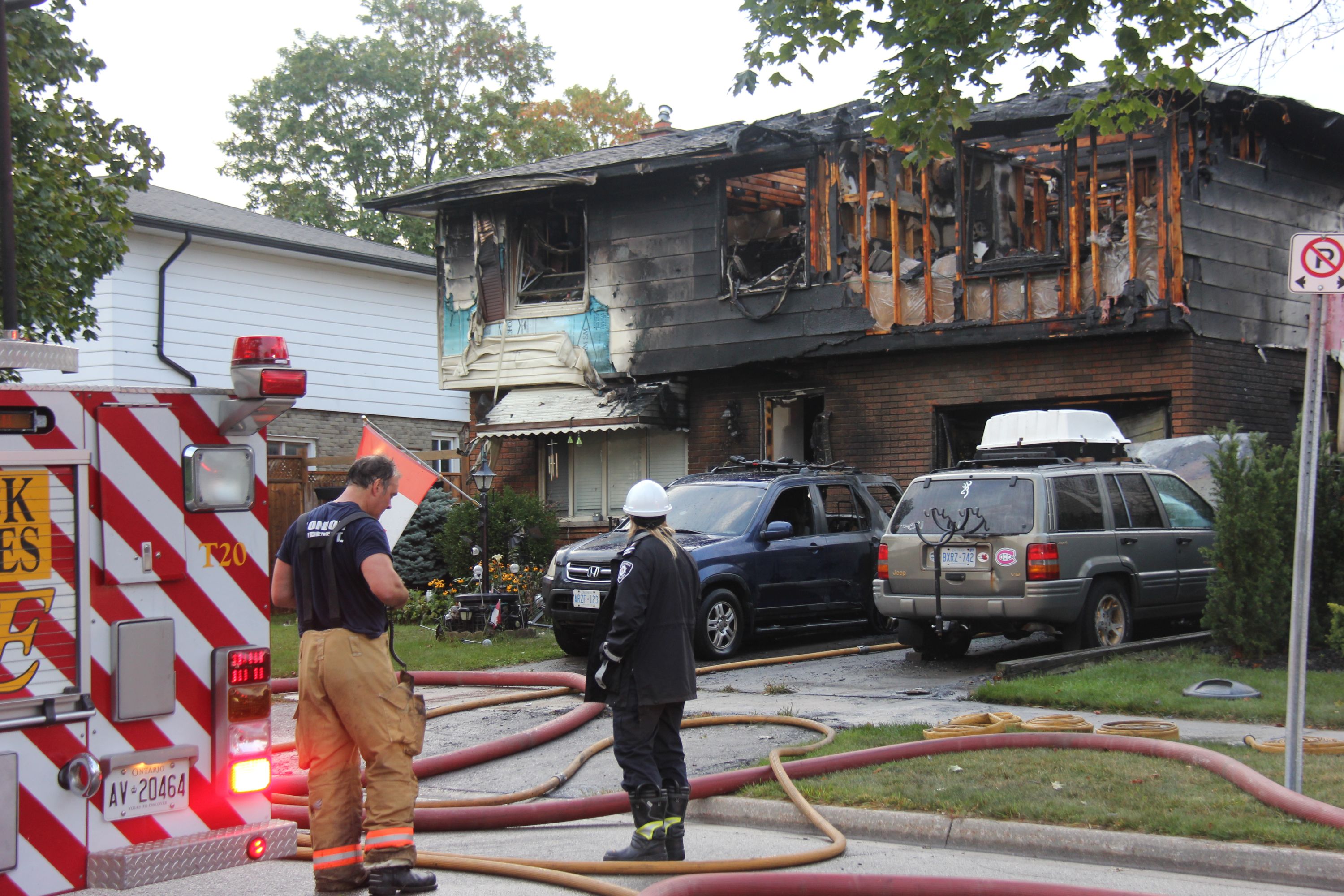 'It was crazy': One hurt, home 'a write-off' after overnight blaze ...