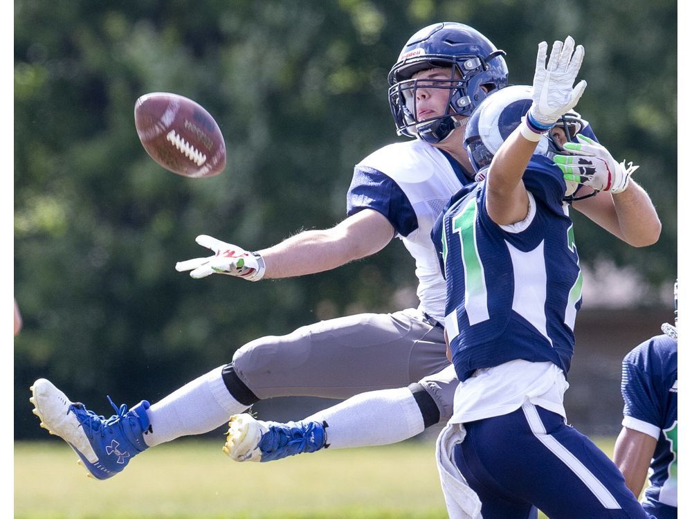 PHOTOS: Laurier Rams beat Parkside Stampeders 29-22 | London Free Press