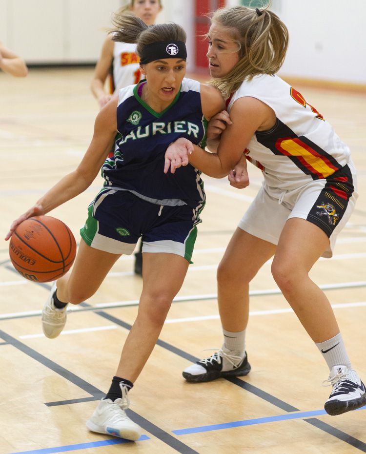 PHOTOS: Laurier defeats Saunders in girls basketball | London Free Press