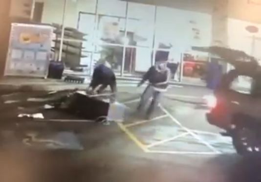 SEE IT: Dramatic video shows thieves' SUV ripping ATM out of business ...