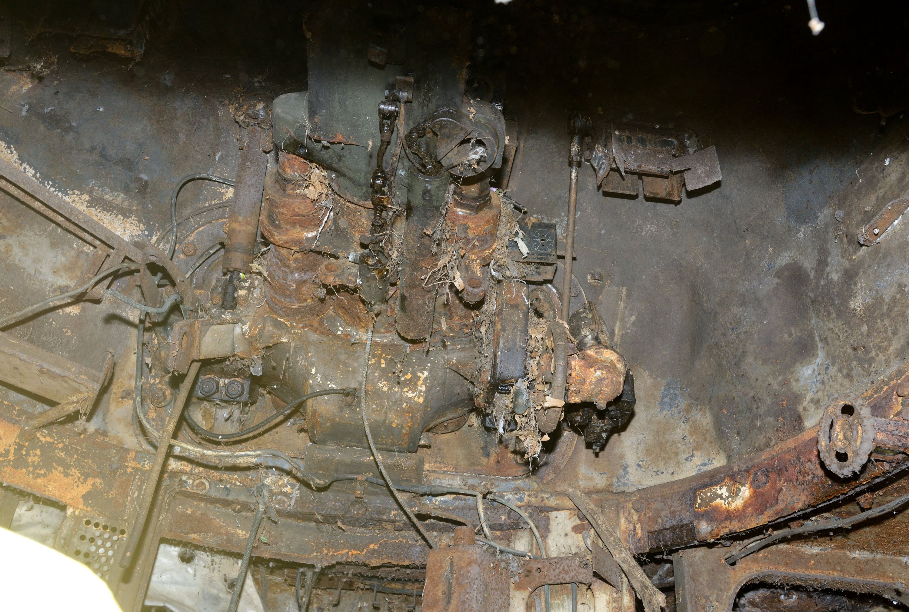 PHOTOS: A look inside London's rusty Holy Roller tank | London Free Press