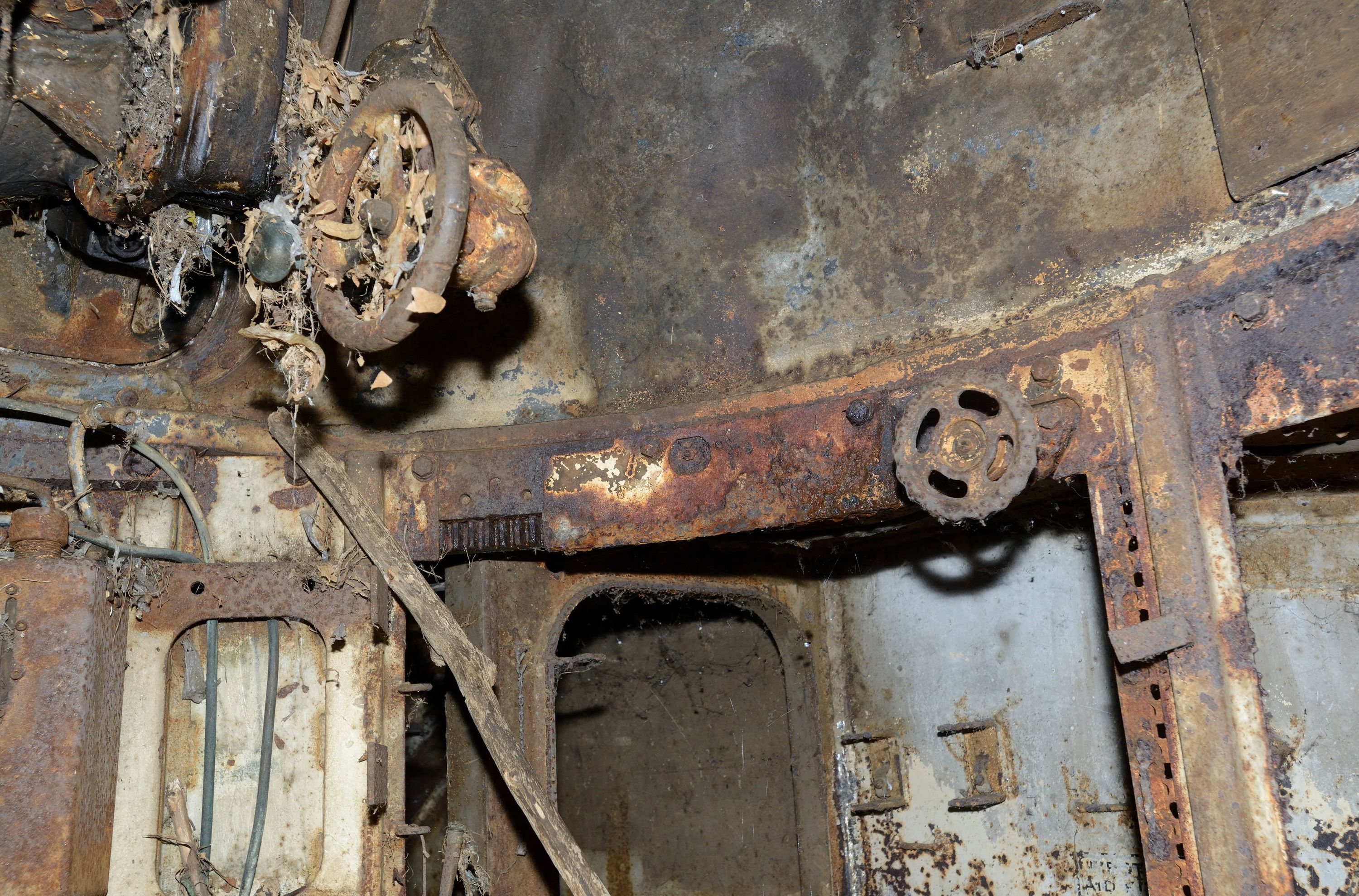 PHOTOS: A look inside London's rusty Holy Roller tank | London Free Press