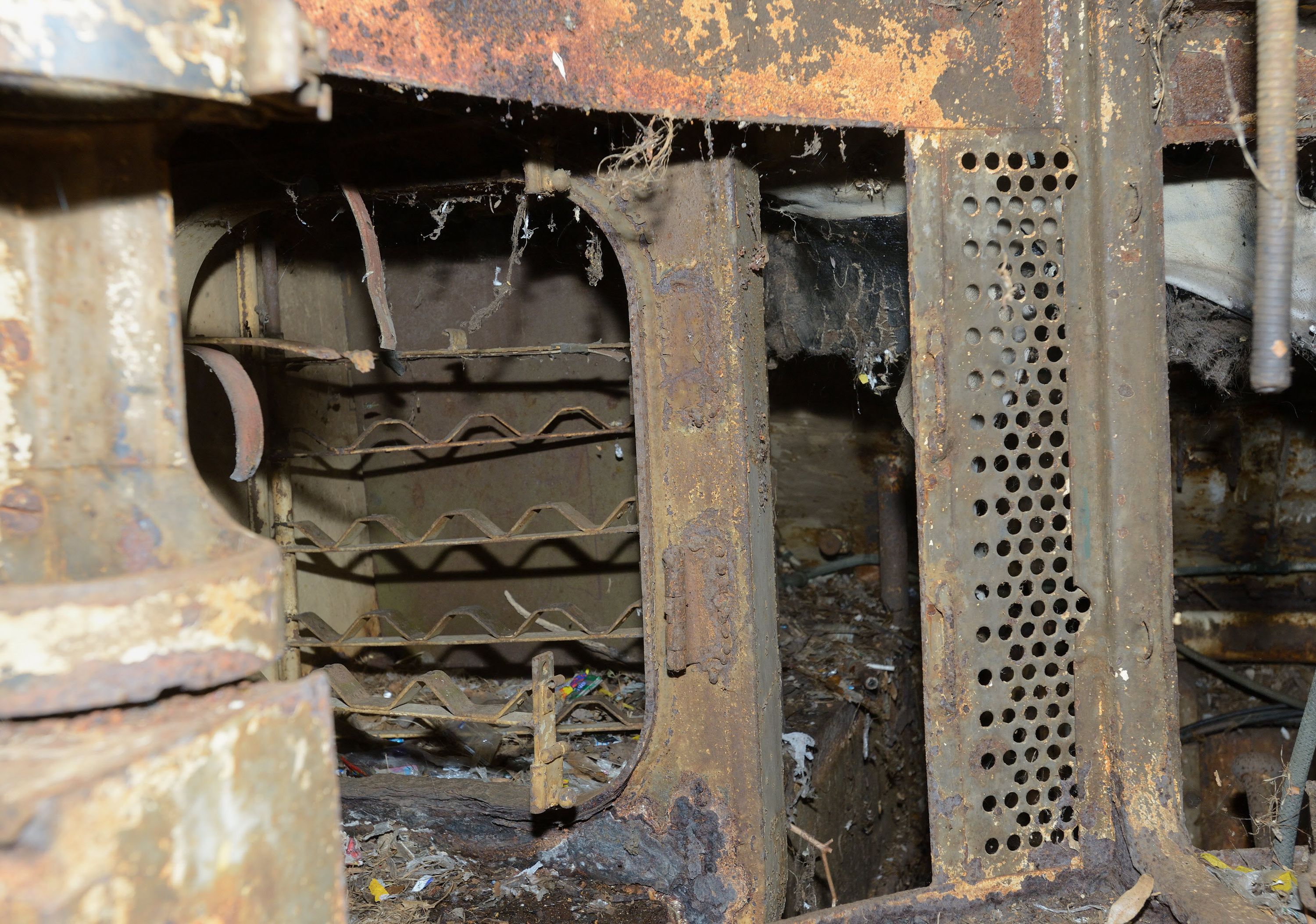 PHOTOS: A look inside London's rusty Holy Roller tank | London Free Press