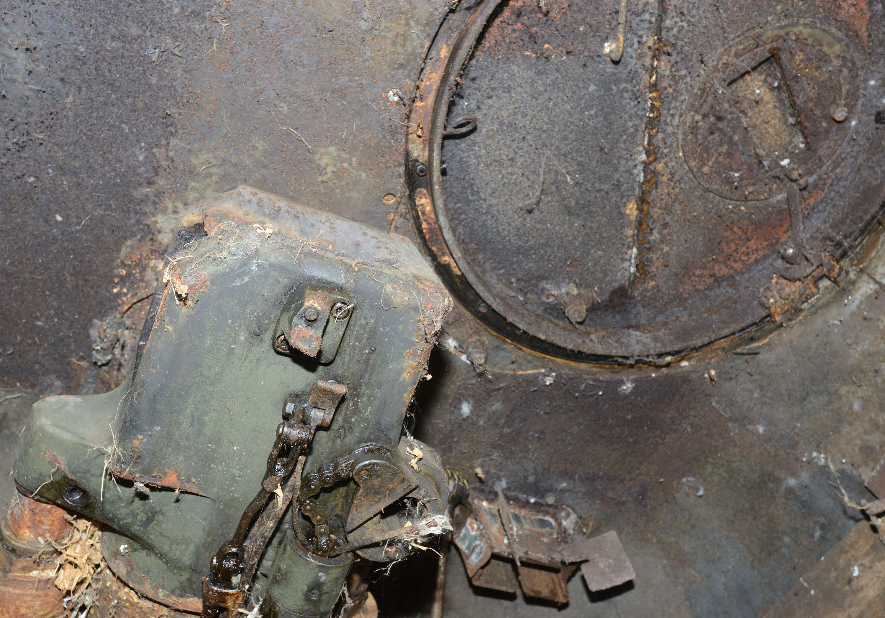 PHOTOS: A look inside London's rusty Holy Roller tank | London Free Press