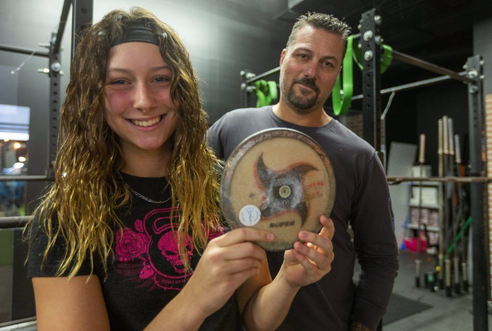 Julia Tunks ready to follow Olympian dad Jason's discus-tossing ...