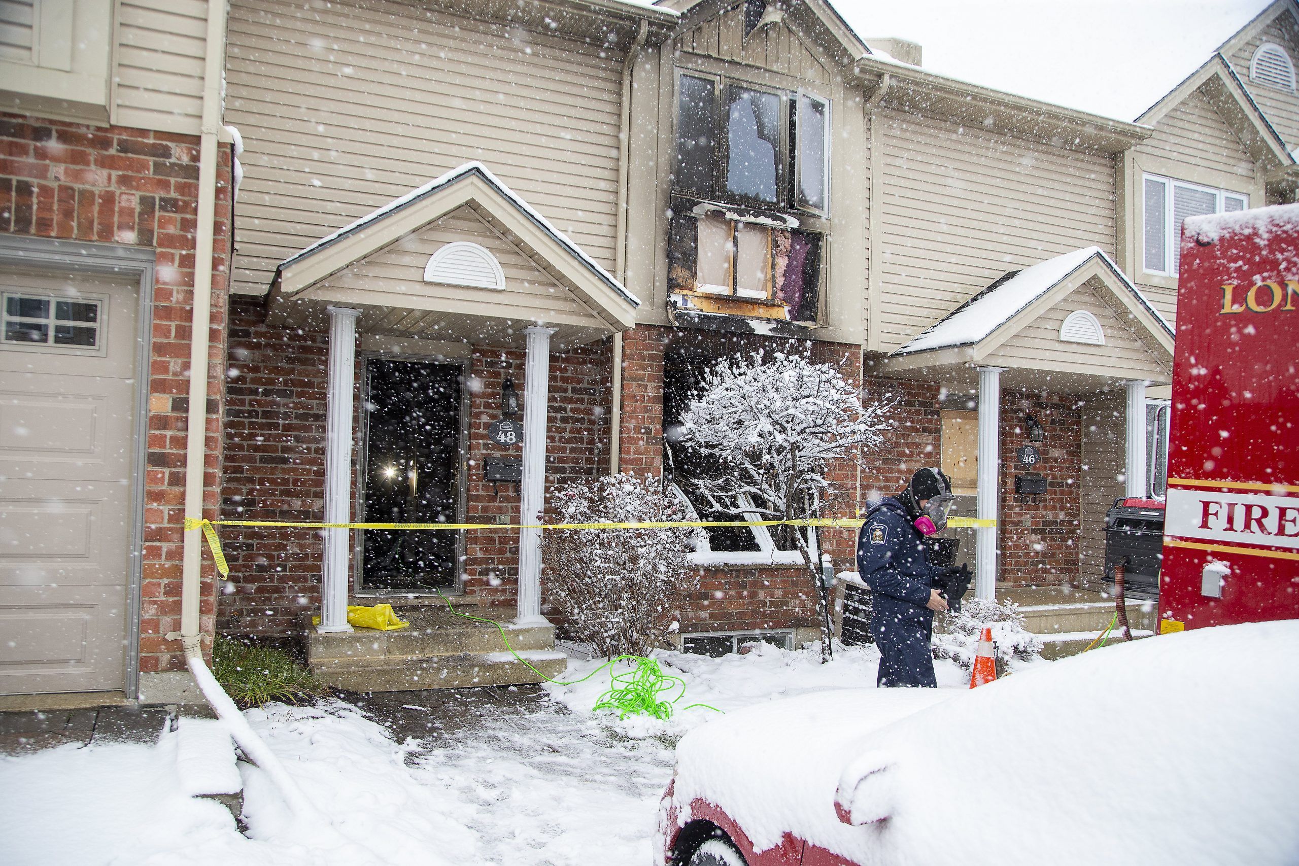 Two children, one adult critical after London townhouse fire | London ...