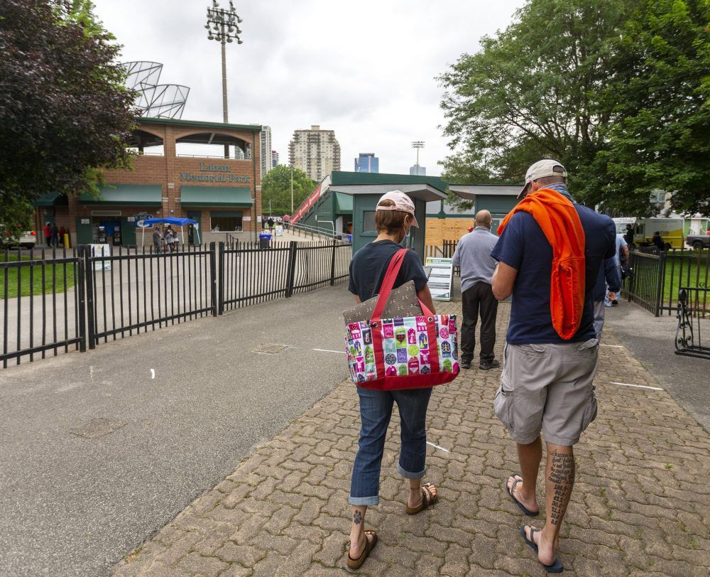 PHOTOS: London Majors launch 2021 season - with fans in the stands ...