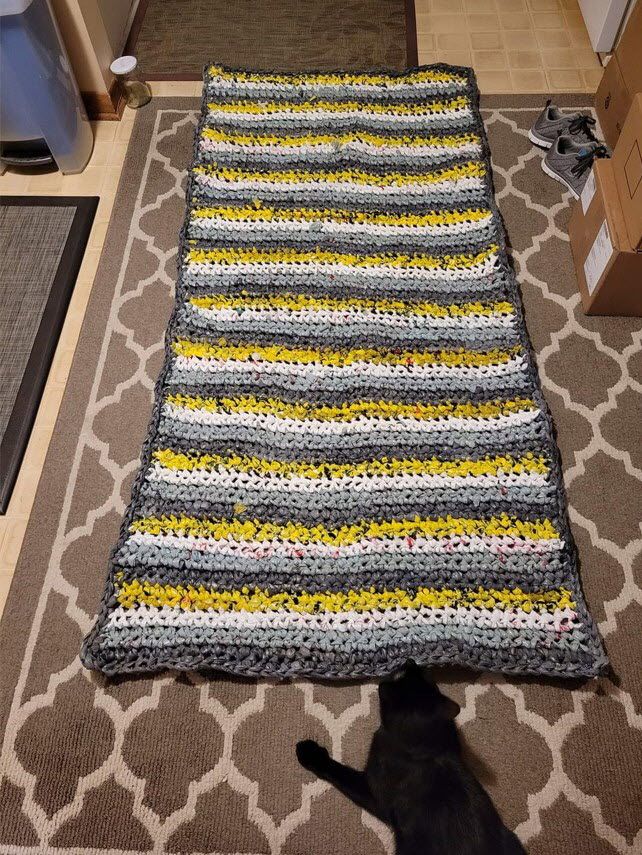 Grandmother's crochet project to benefit homeless, environment takes ...