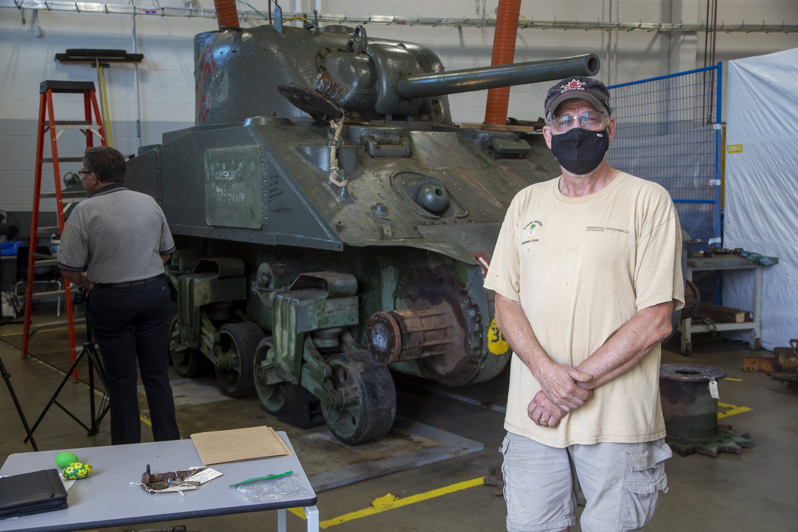 Holy Roller milestone: Fundraising on target as restorers remove tank's ...