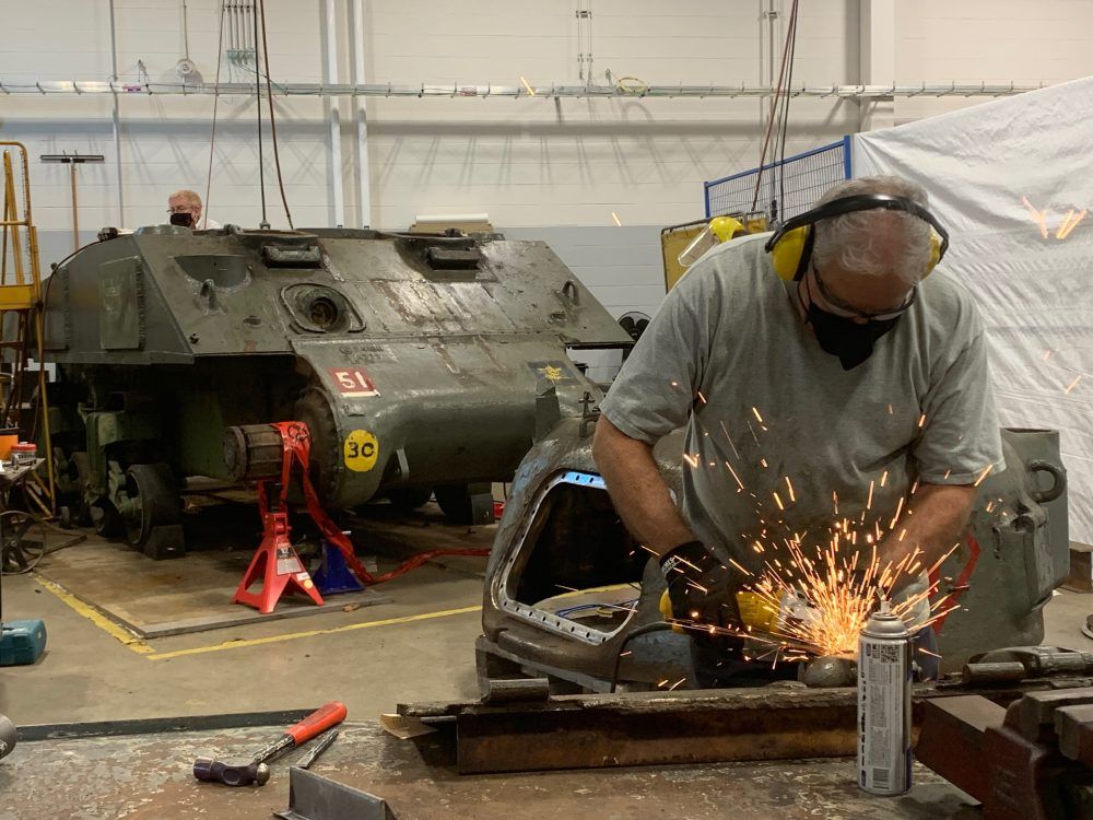 Saving a symbol of sacrifice: Restoring London's Holy Roller tank ...