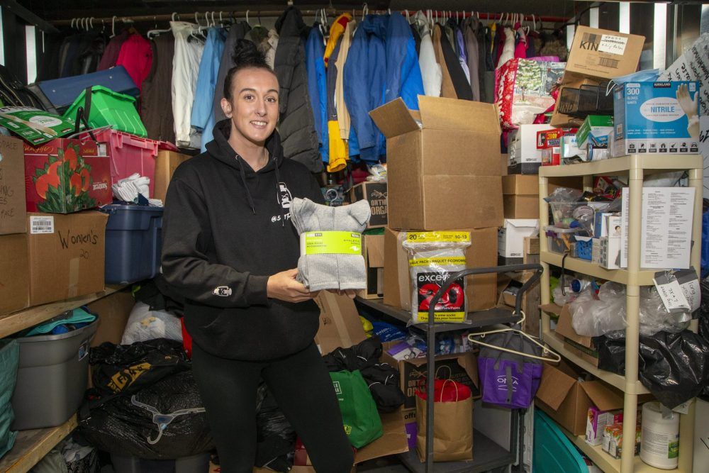 Grassroots group that aids city's homeless needs renewed socks ...