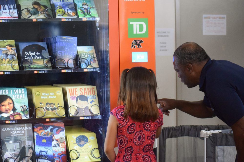 Move over, snacks. This vending machine serves up books to Indigenous ...