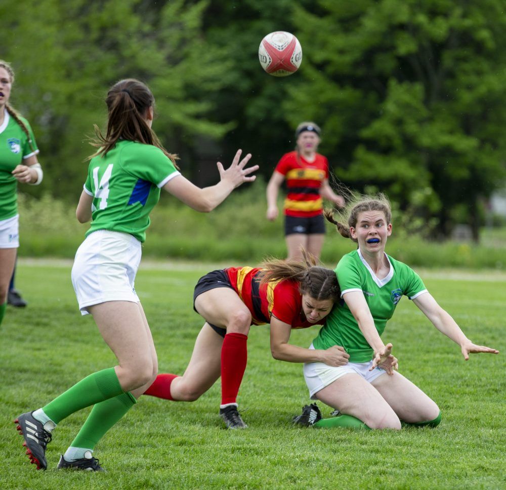 PHOTOS: Saunders vs. Laurier in girls high school rugby | London Free Press
