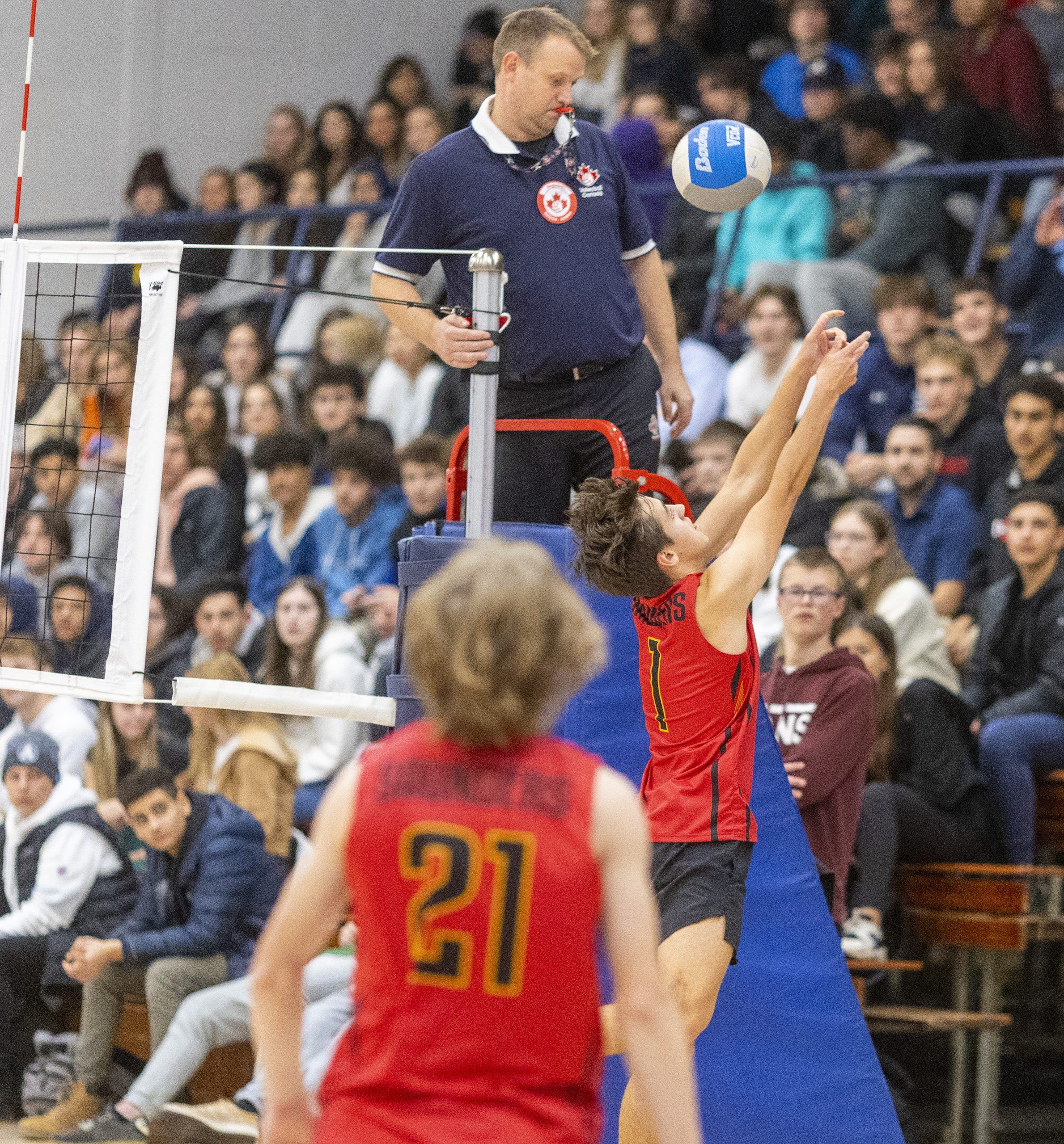 PHOTOS: Lucas vs. Saunders, WOSSAA senior boys volleyball semifinal ...