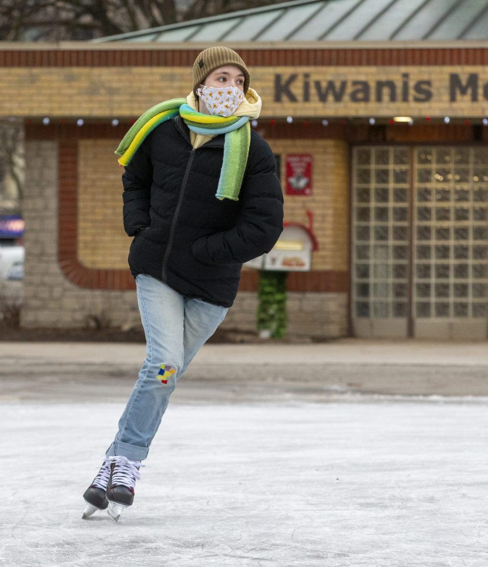 IN PHOTOS: Skaters take season's first laps at Victoria Park rink ...