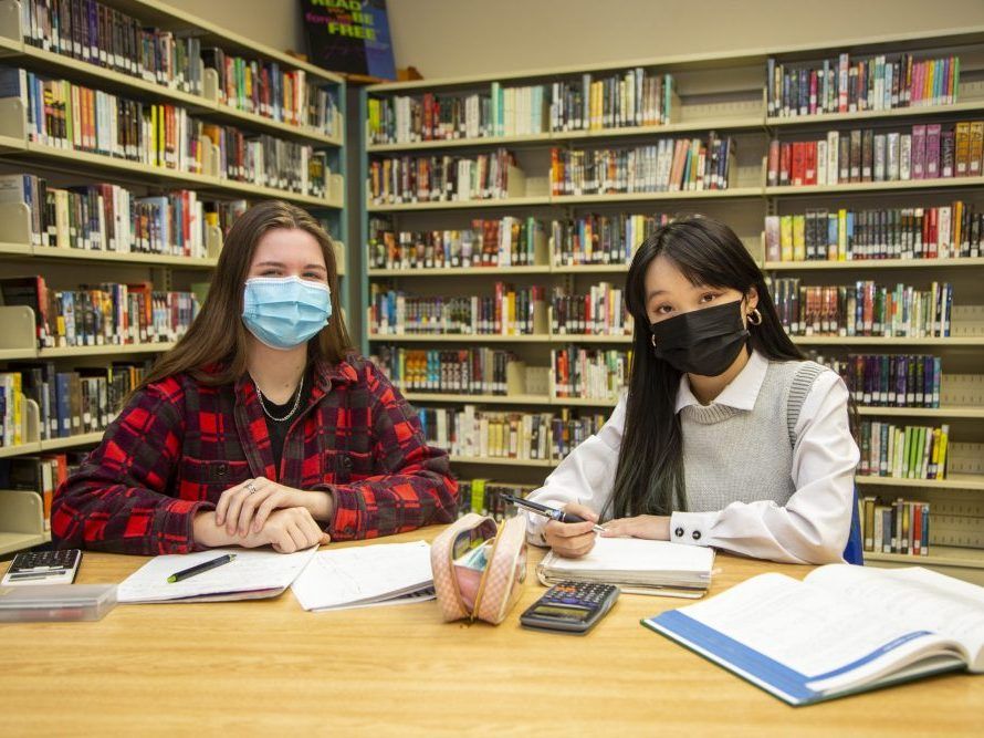 High school students have the jitters as they write first exams in ...