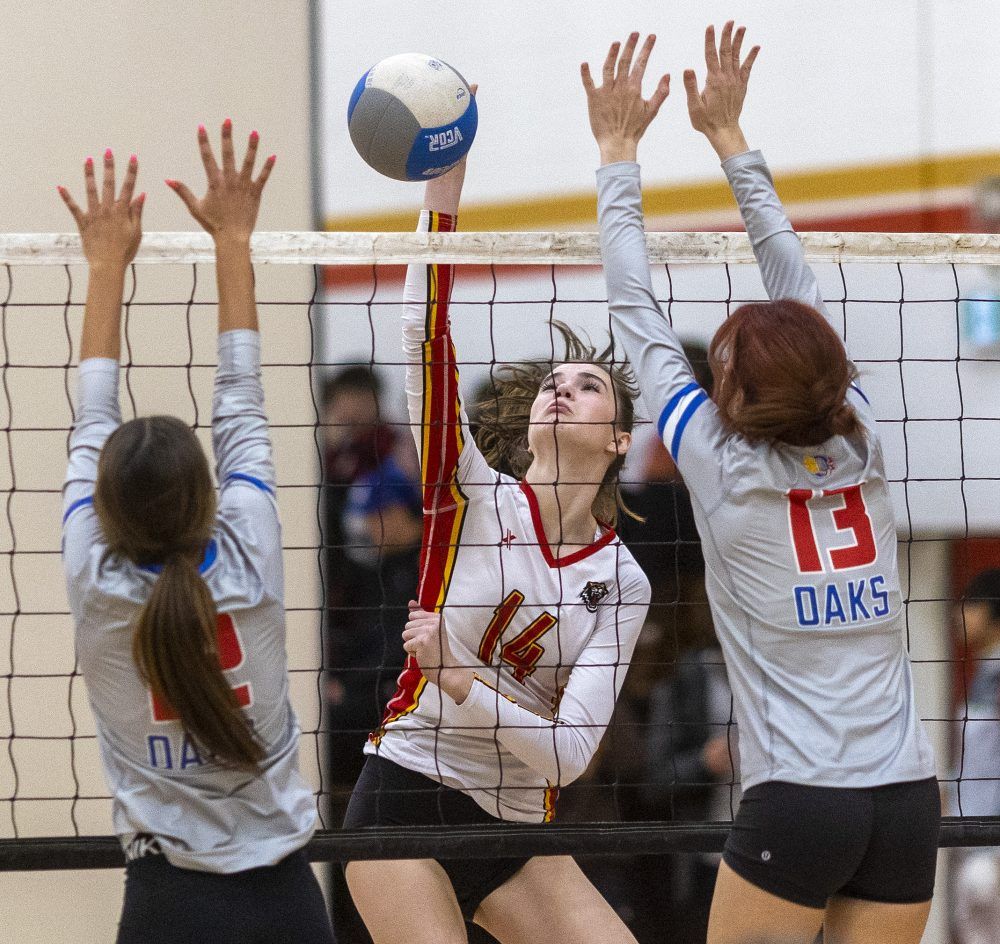 PHOTOS: Oakridge vs Saunders, girls volleyball | London Free Press