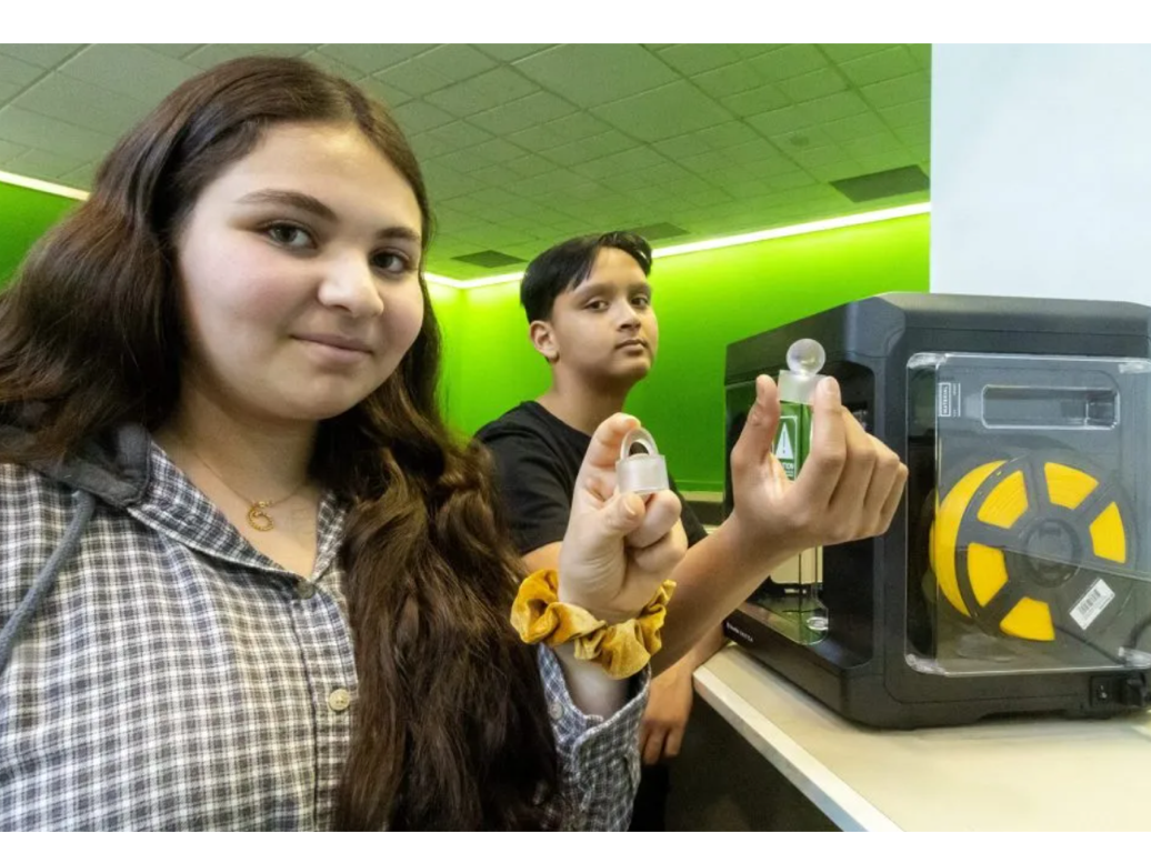 Learning in depth: 'Really cool to see' Grade 8s dive into 3-D design ...