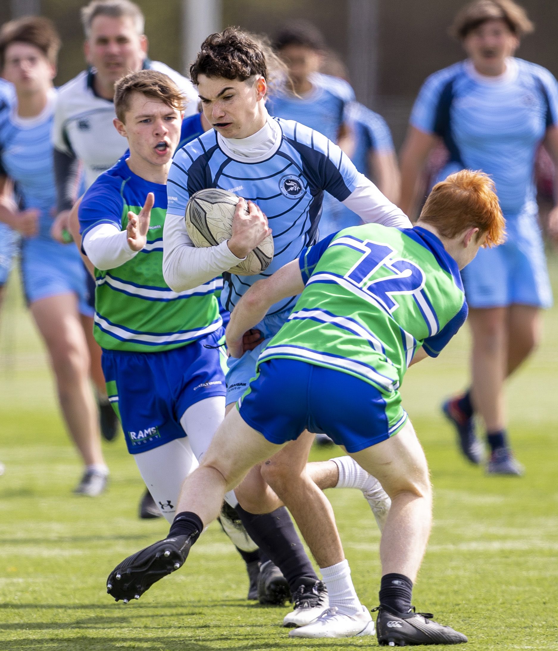 PHOTOS: Laurier vs. Lucas in TVRA boys high school rugby | London Free ...