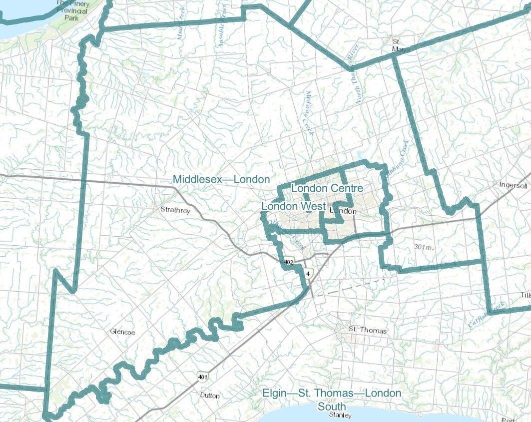 How, and why, the London area's federal election map is changing | St ...