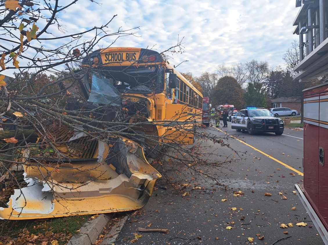 One person dead, 11 kids escape harm in separate school bus crashes ...