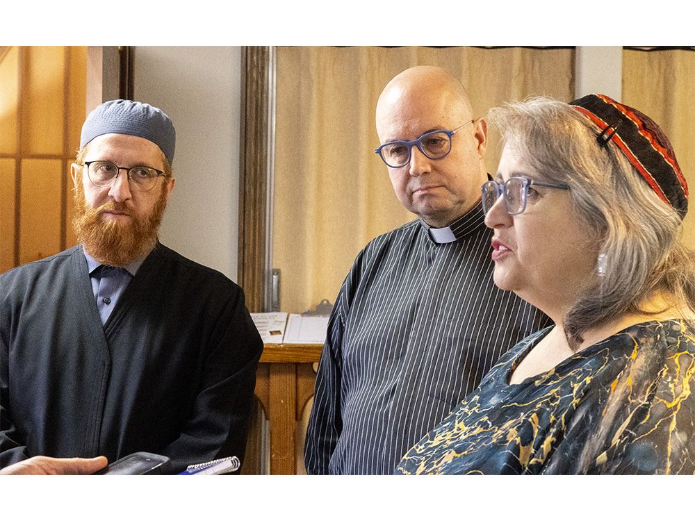 'Here for one another': 60 religious leaders in London call for peace ...