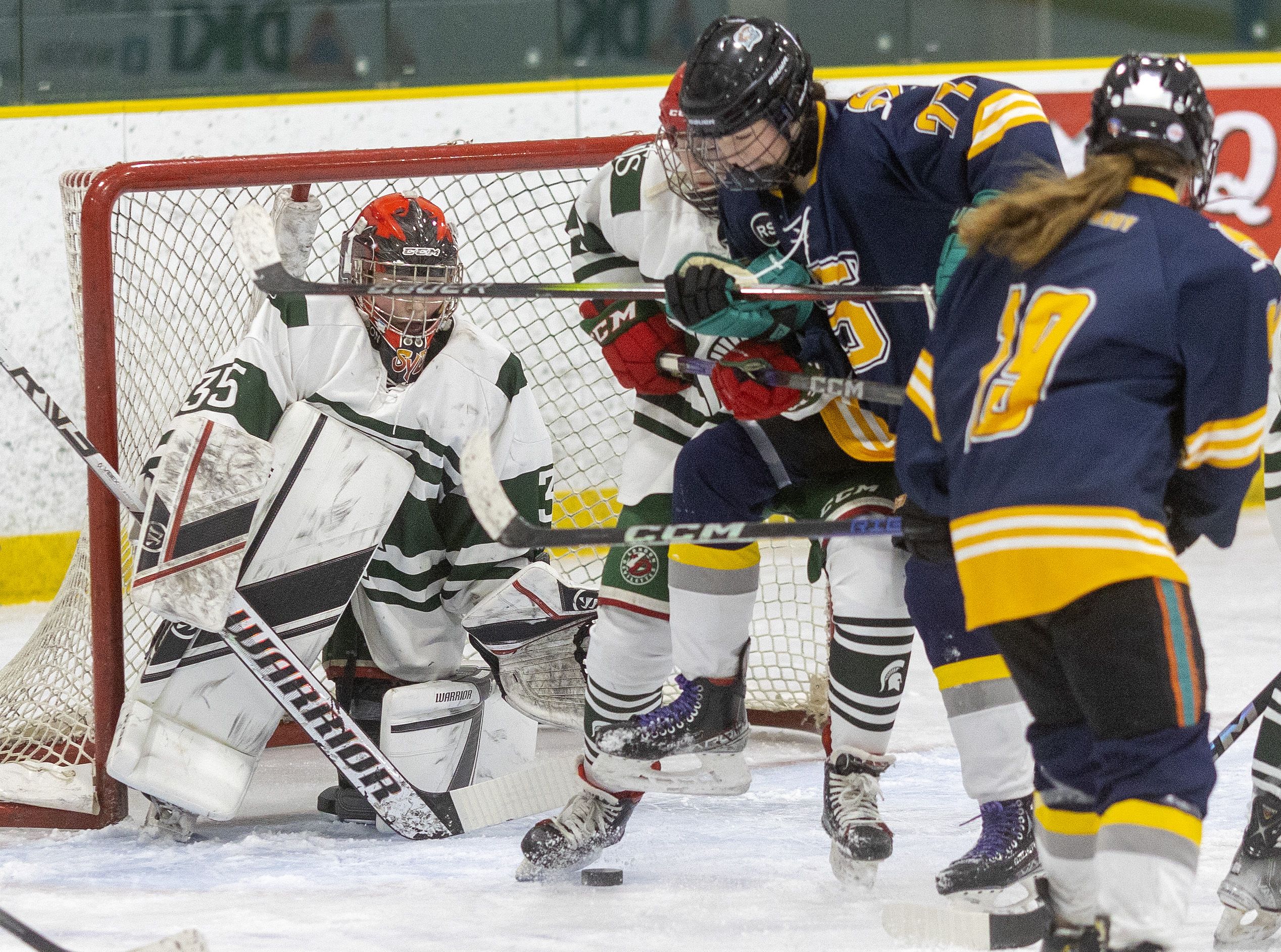 PHOTOS: Mother Teresa Spartans vs. Strathroy Saints, girls high school ...