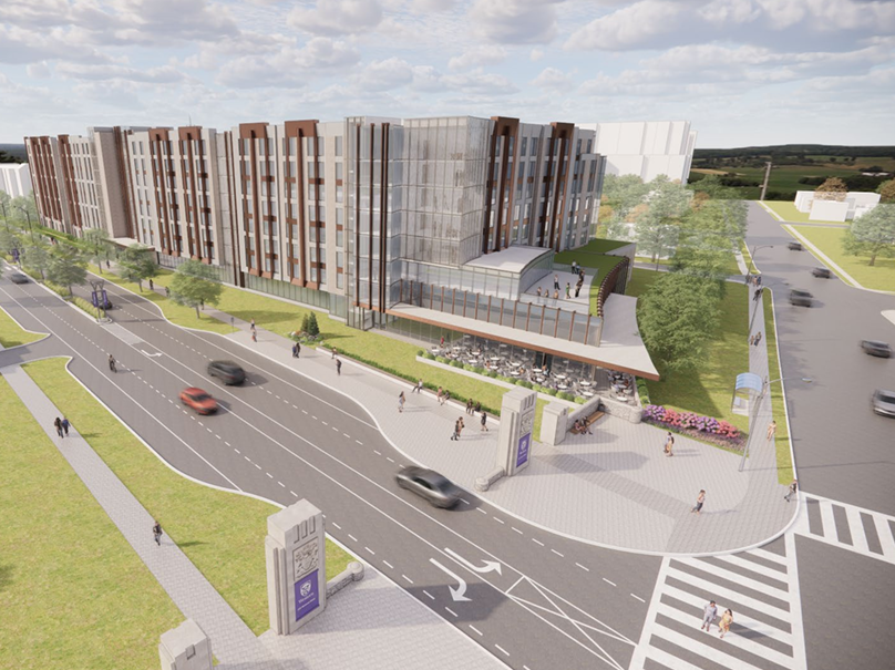 Western University building 770-student residence on Richmond Street ...