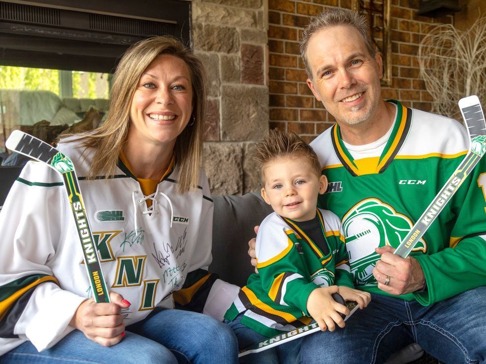 'Littlest Knights Fan' doubly linked by birth to Memorial Cup team ...