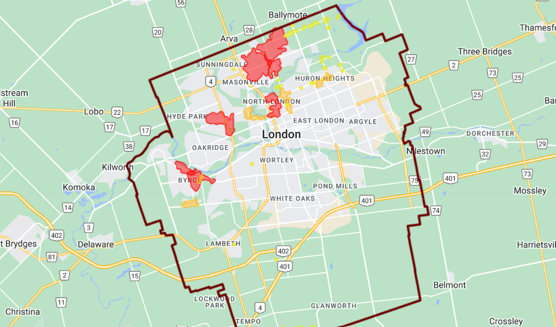 Wild windstorm leaves thousands without power in London | London Free Press