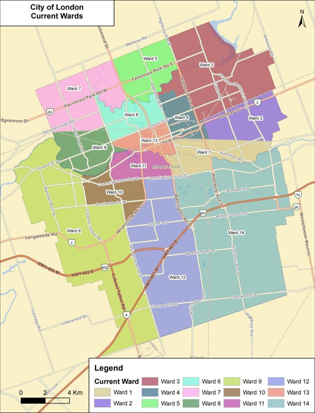 What to know as city council eyes rejig of London's ward boundaries ...