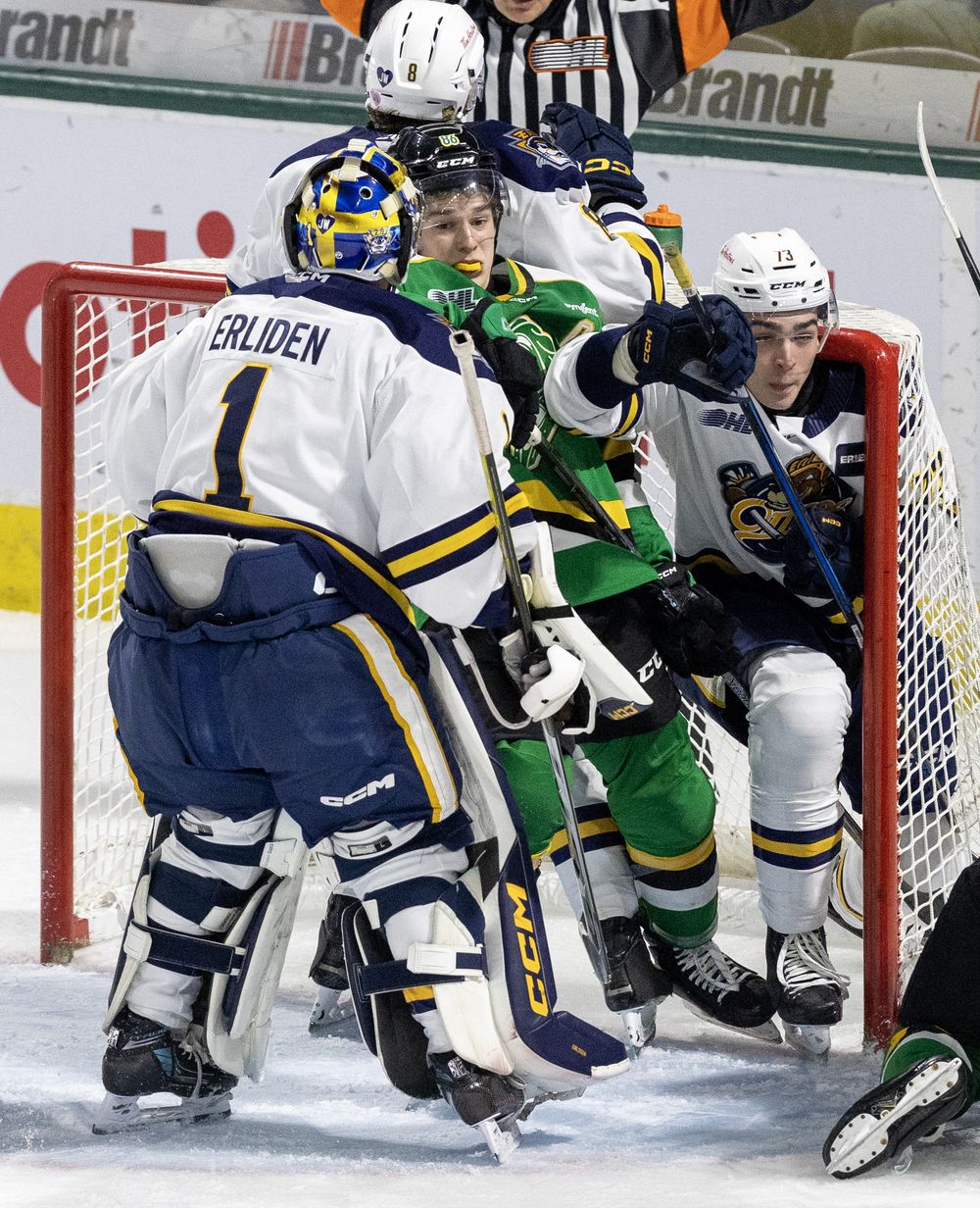 Denver Barkey sparks London Knights with big hits, key goal | London ...