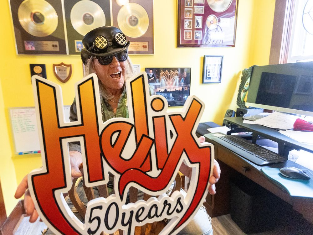 'Rock you' rockers Helix marking 50 years as London music scene icons ...