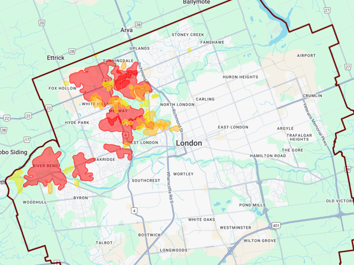 London Hydro details large outage amid scorching weather: 'Heat-related ...