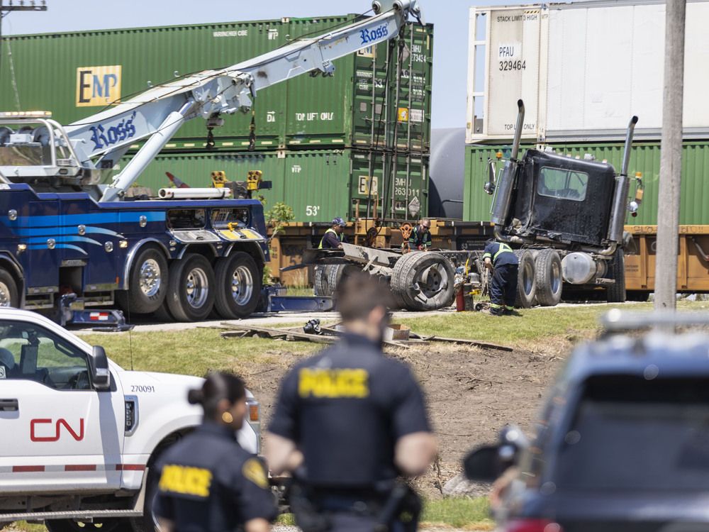 Chemical spill after train, commercial vehicle collide in Dorchester ...