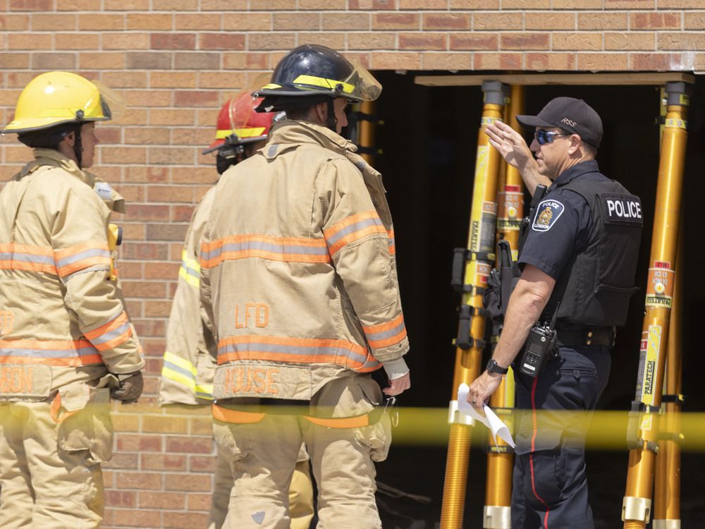 PHOTOS: Aftermath of SUV crash into London gym | London Free Press