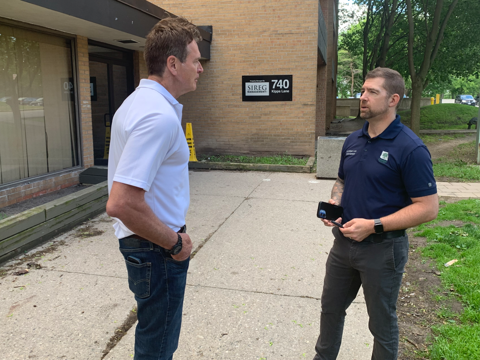 City bylaw staff, councillor check in on 700-unit London complex ...