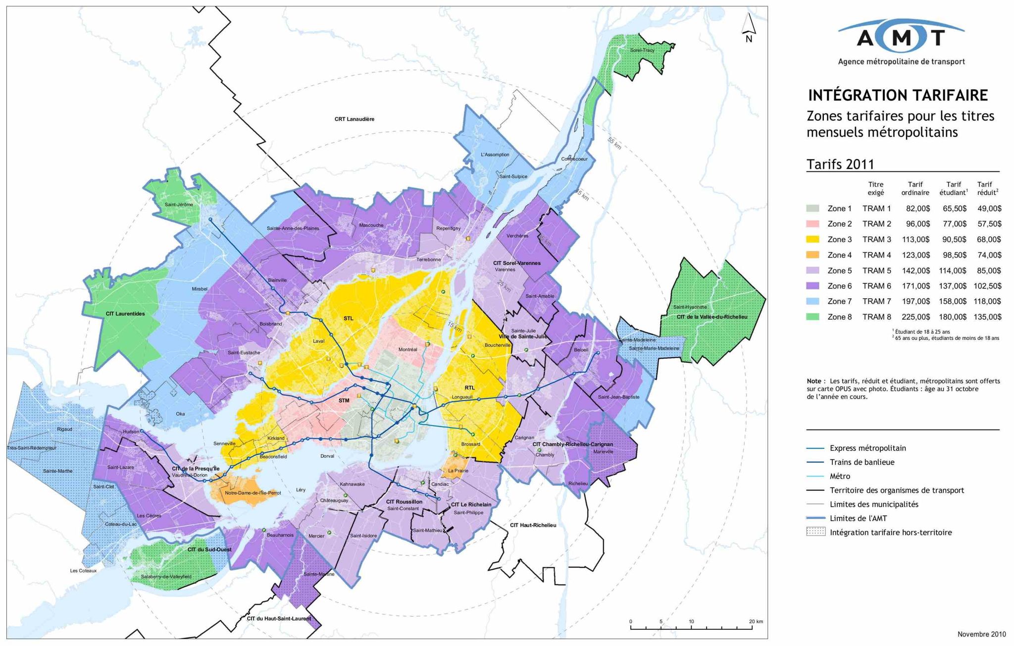 AMT raises train fares: here's what commuters will pay in 2012 ...