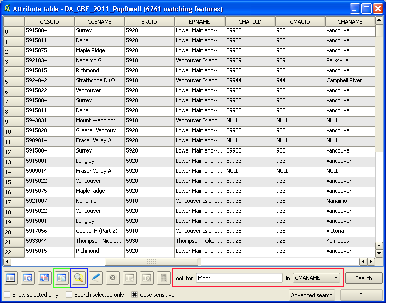 Making a map of Montreal dissemination blocks using census data ...