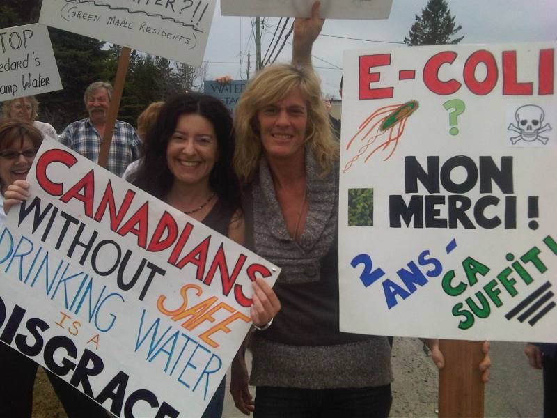 St. Lazare residents protest for clean water | Montreal Gazette