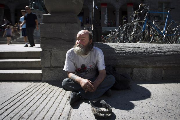 Photo of the Day: July 11, 2012 - Homeless in Montreal | Montreal Gazette
