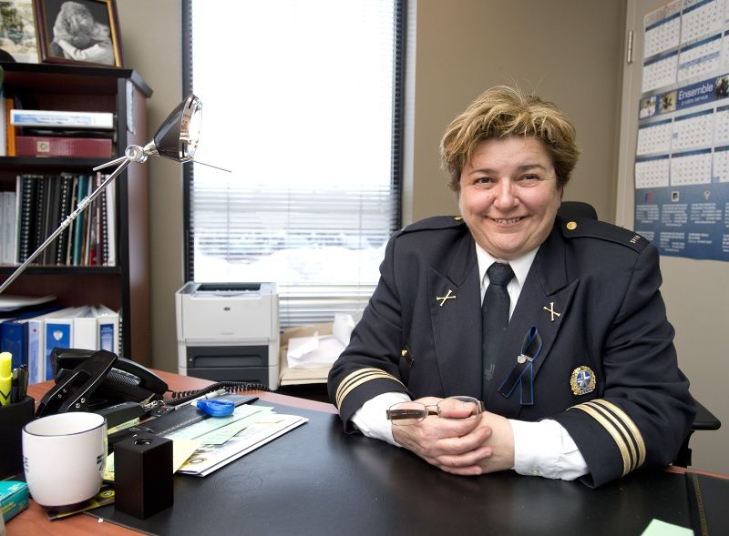 Station 4 Commander Michelle Lacoursière a pioneer | Montreal Gazette