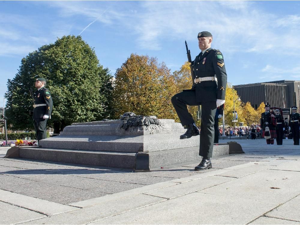 Serving as War Memorial sentry in Ottawa 'such an honour' | National Post