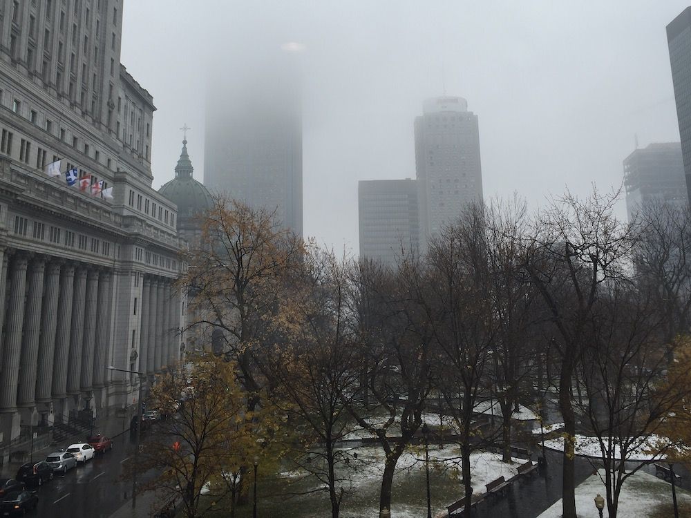 Montreal this morning: Strong winds and a little sun | Montreal Gazette