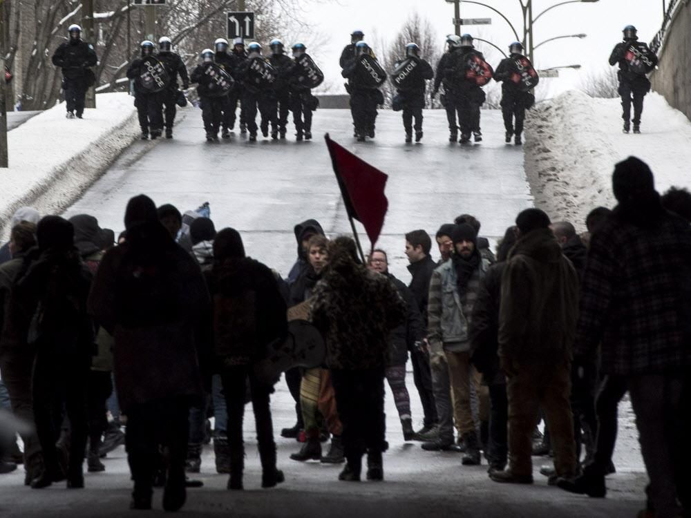 Gallery: March against police brutality | Montreal Gazette