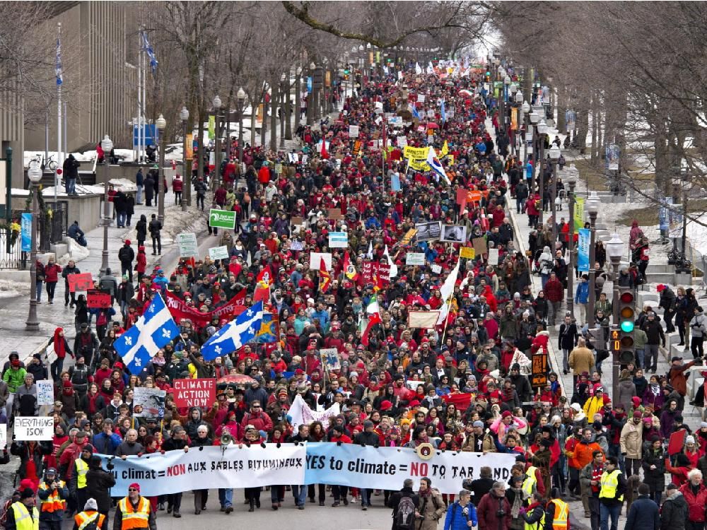 Gallery: Quebec City climate march | Montreal Gazette