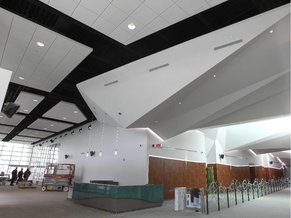 Gallery: Final touches being made at Dorval's new $20-million aquatic ...