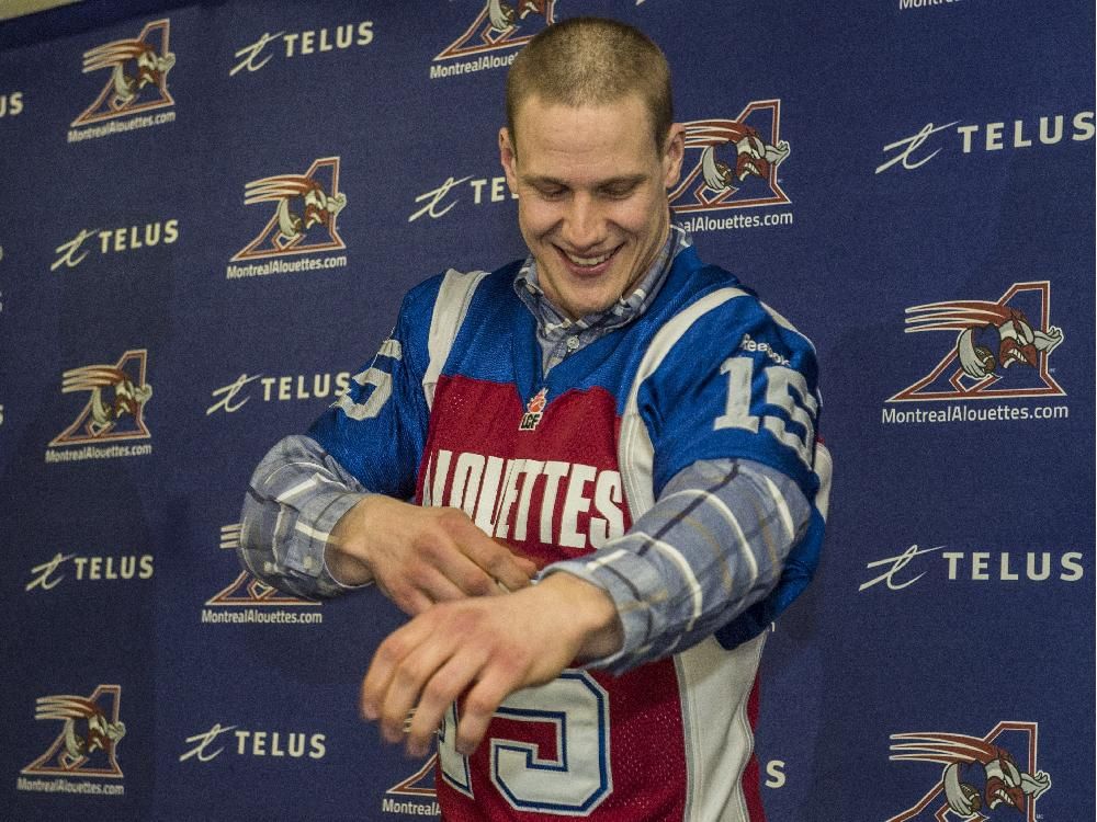 Samuel Giguère is "extremely happy" to be with Alouettes | Montreal Gazette