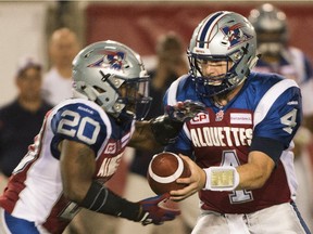 Alouettes' Marsh intercepted five times in loss to Lions | Montreal Gazette